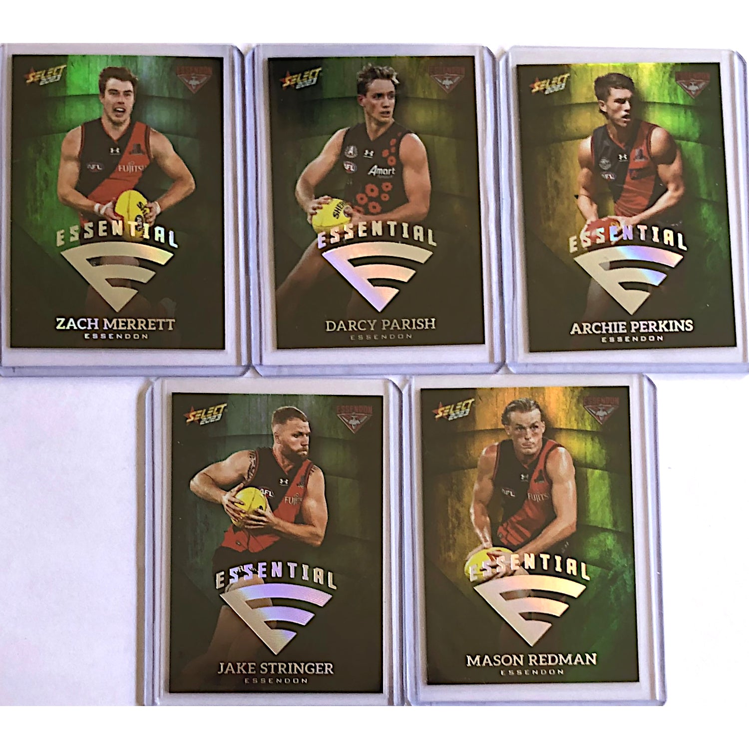 2023 AFL Essendon Bombers Green Essential set 176/250 – Sports Card Store